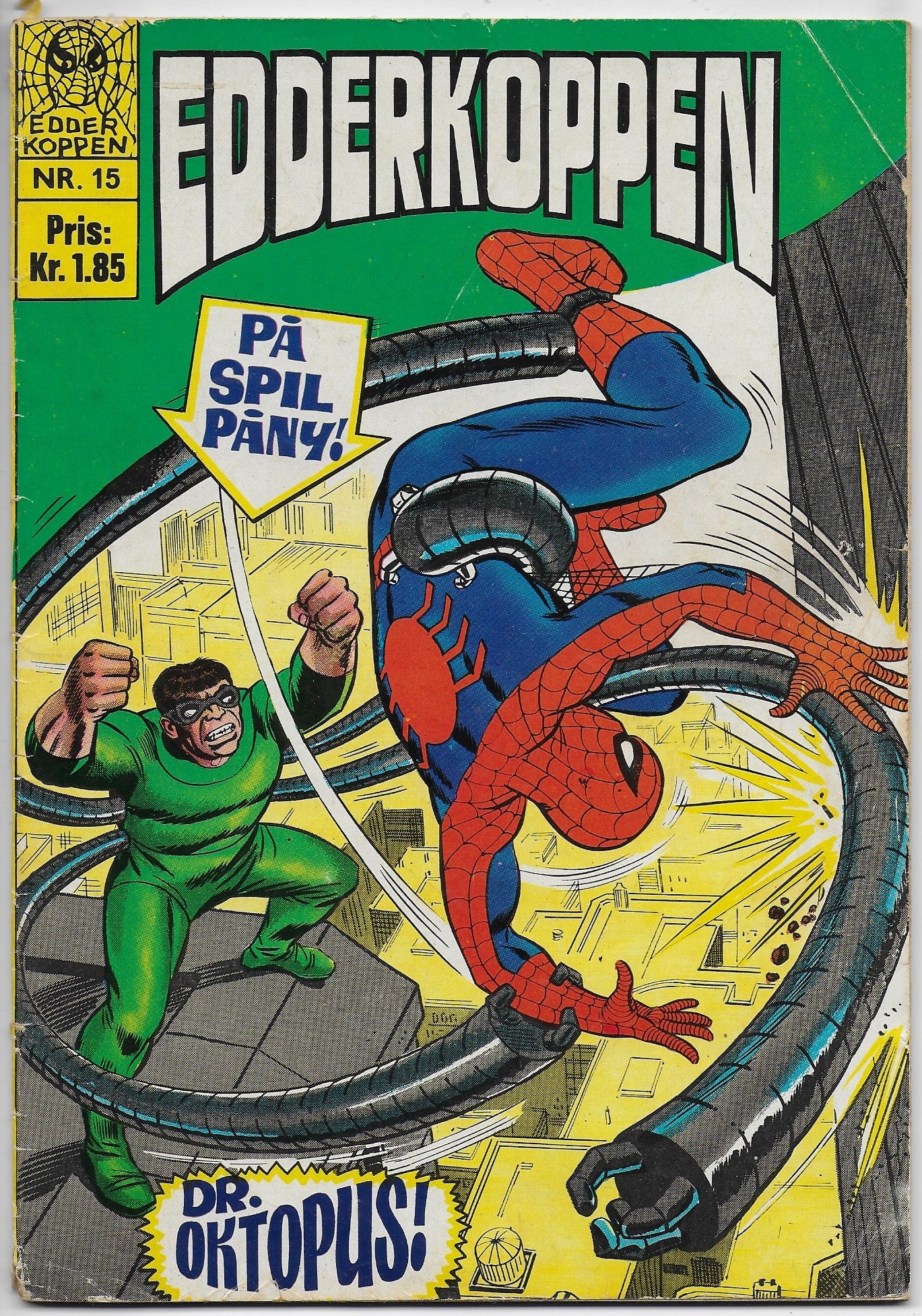 Edderkoppen 1967-1974 – MMM Comics