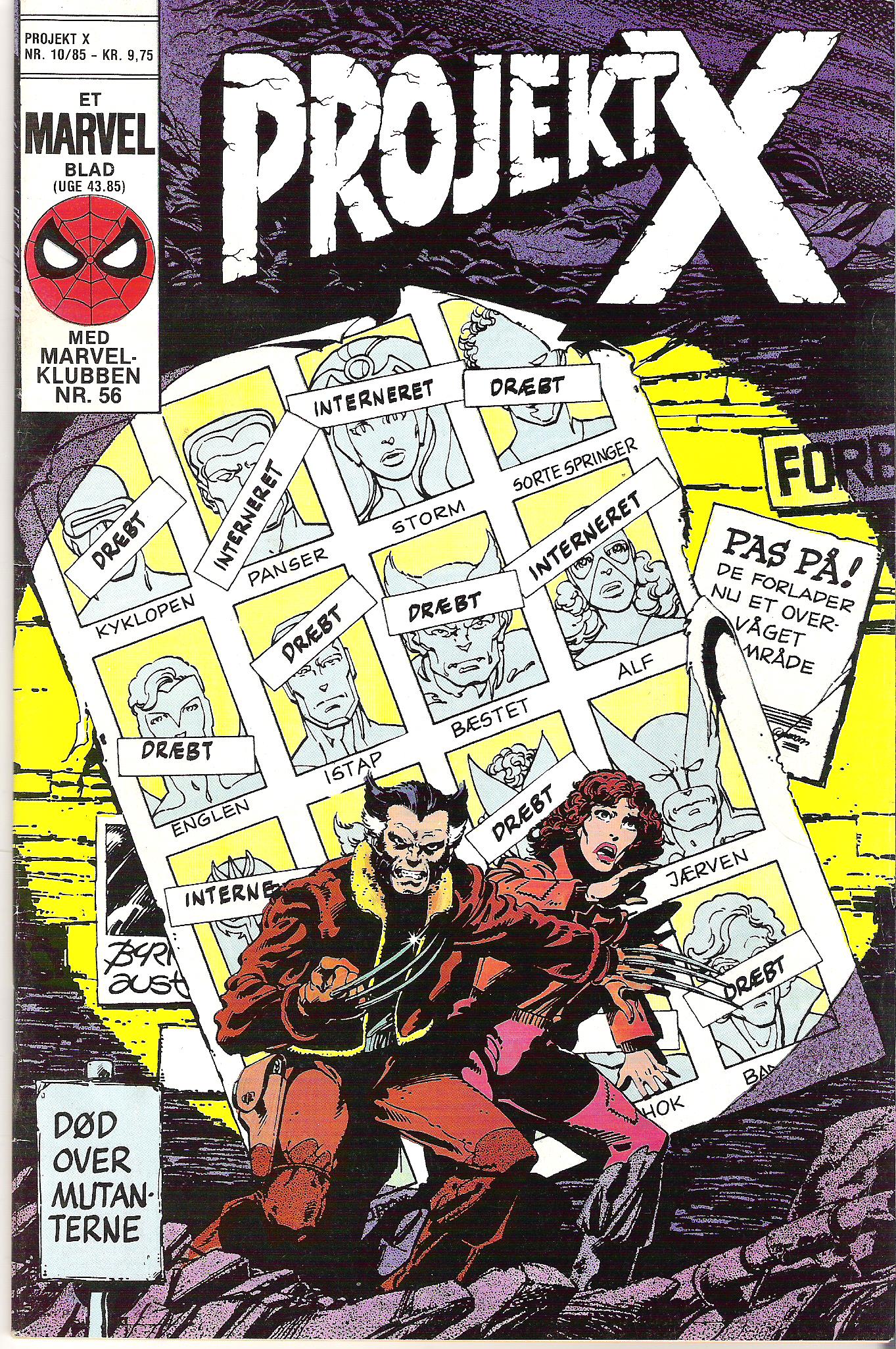 Projekt X 1984-1999 – MMM Comics